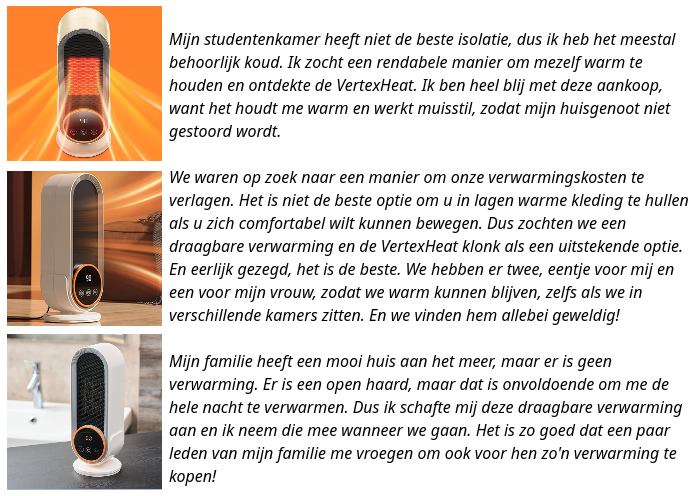 VertexHeat - 50% exclusieve korting!